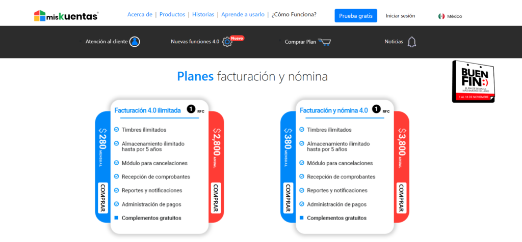 ¿Qué es Miskuentas y cuáles funcionalidades puedo usar?